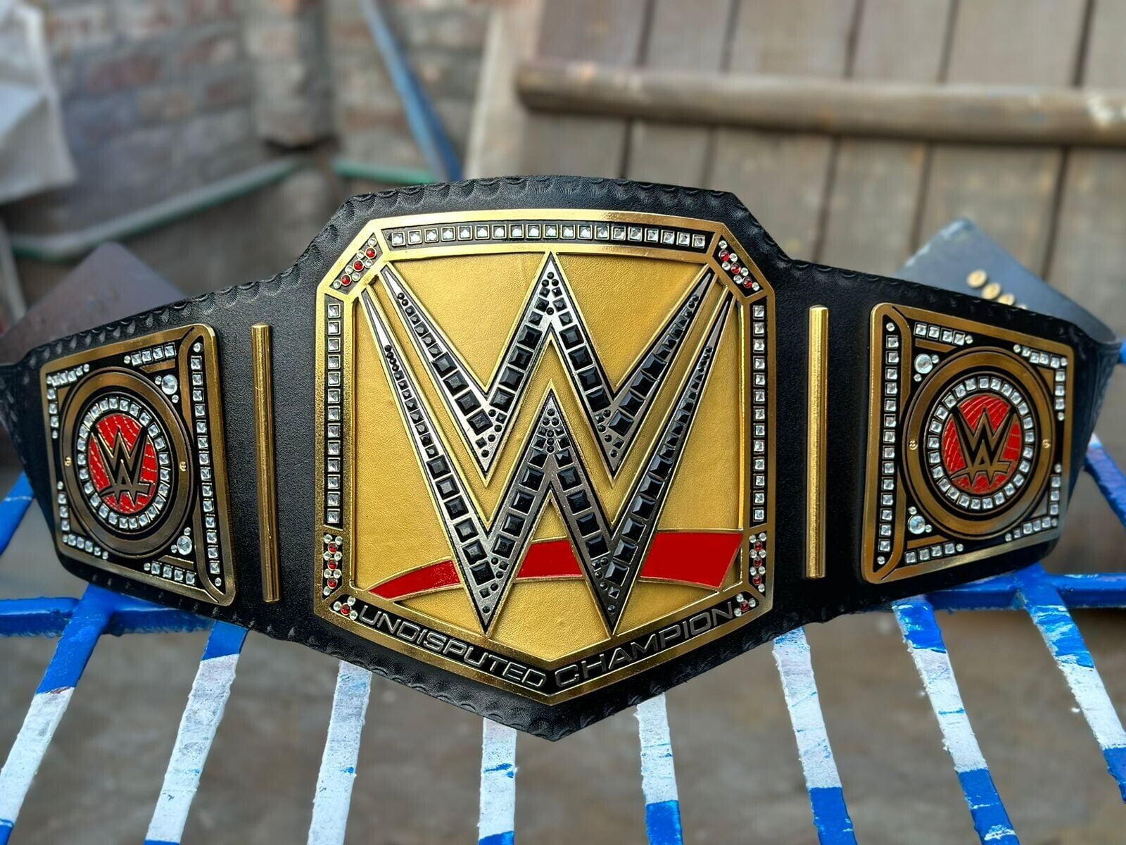 NEW WWE UNDISPUTED WORLD HEAVYWEIGHT CHAMPIONSHIP WRESTLING REPLICA ...
