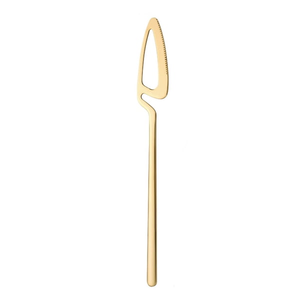 Fiudx Cuchillo de Postre de Acero Inoxidable 304, Elegante Cuchillo ...