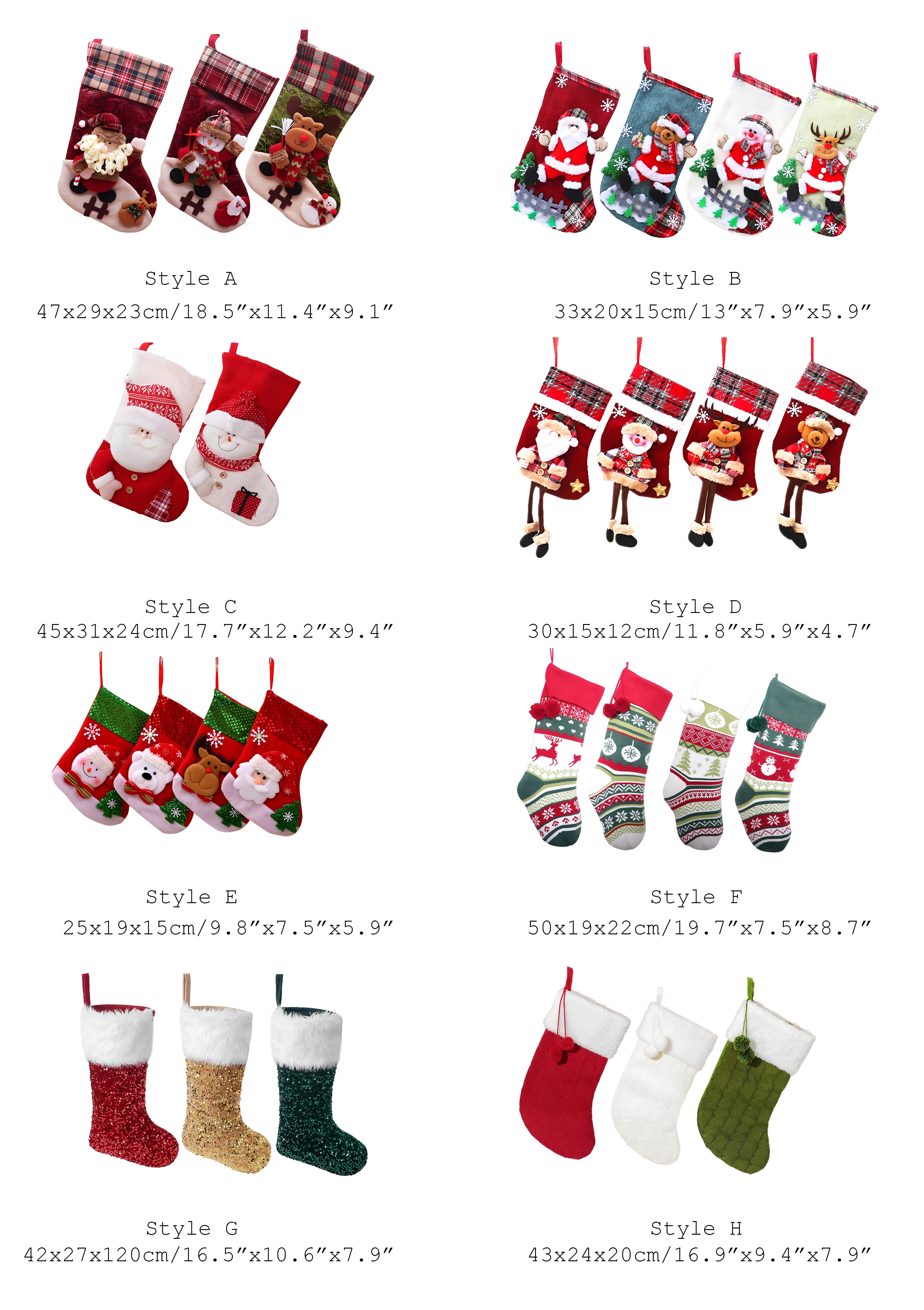 Bling Christmas Stockings