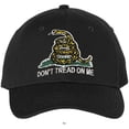 Don’t Tread On Me Gadsen Snake Baseball Cap Embroidered Rafflesnake Hat ...