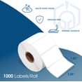 2.25" X 1.25" Direct Thermal Labels (10000 Count, 10 Rolls) UPC Barcode ...