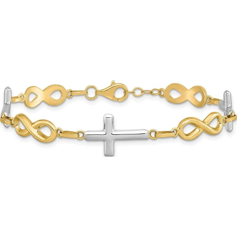 Double Infinity Symbol Cross