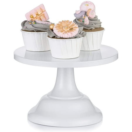 30cm Display stands Gold Cake Topper, Simple Style Round Metal Wedding ...