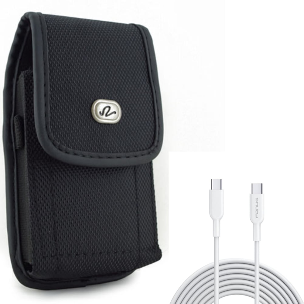 For Galaxy A54 /A53 /A33 - Case Belt Clip w 10ft Long Type-C Cable ...