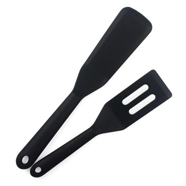 2 PCS Small Spatula Brownie Turner Mini Silicone Serving Spatulas Set ...