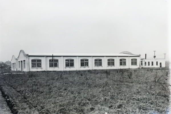 Print: Exterior Side View Of The Wright Company Factory; Dayton, Ohio ...