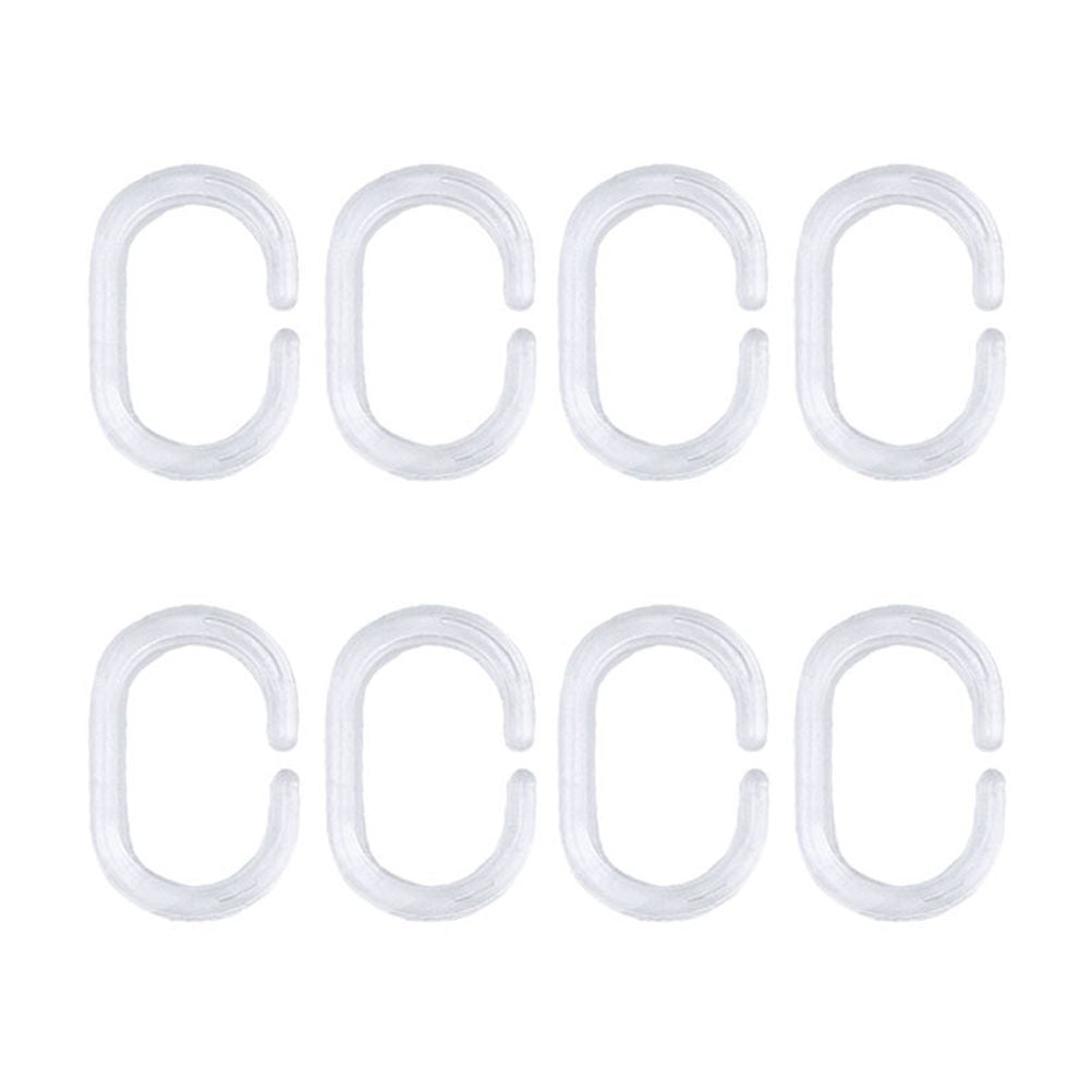 Click here for Showeroro 24pcs Clear Shower Curtain Rings Glide F... prices