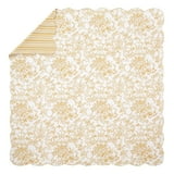 Modern Heirloom Garden Toile Yellow 3-Piece Reversible Quilt Set, King ...