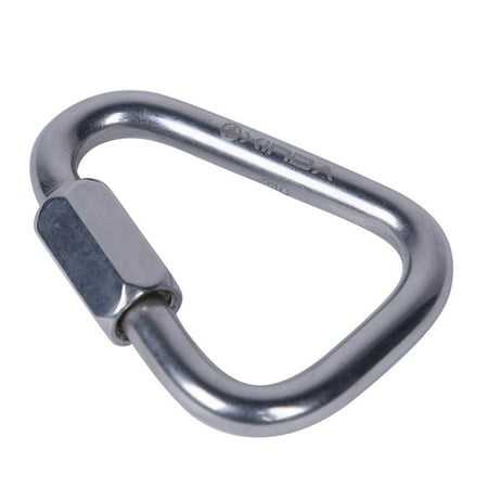 Stainless Steel 316 Delta Shape Quick Carabiners Hook, 10mm, 60KN ...