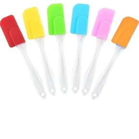 Happon Silicone Spatulas, Small Rubber Spatula with Solid Stainless ...