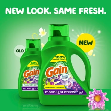 Gain Lavender Liquid Laundry Detergent, Oxi Boost, 96 Loads, 150 fl oz ...