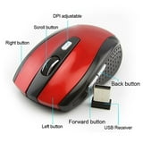 Cordless Optical Mini 2.4GHz Gaming Mice Wireless Mouse USB Receiver ...