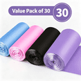 CCOCC 2026 New 30Pcs Trash Bags Home Cleaning Bathroom Trash Bags ...