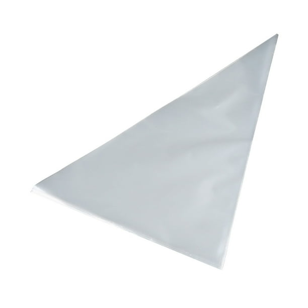 VALINK 100Pcs Party Cone Bags Clear Plastic Candy Sweet Treat Christmas ...