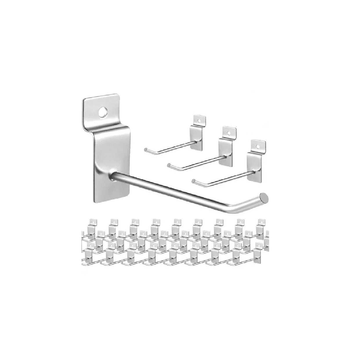 Gancho Blister Panel Ranurado Exhibipanel 15 cm 50 Piezas | Walmart en ...