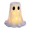 Halloween Ghost Candy Holder with Light, Adjustable Telescoping Pole ...