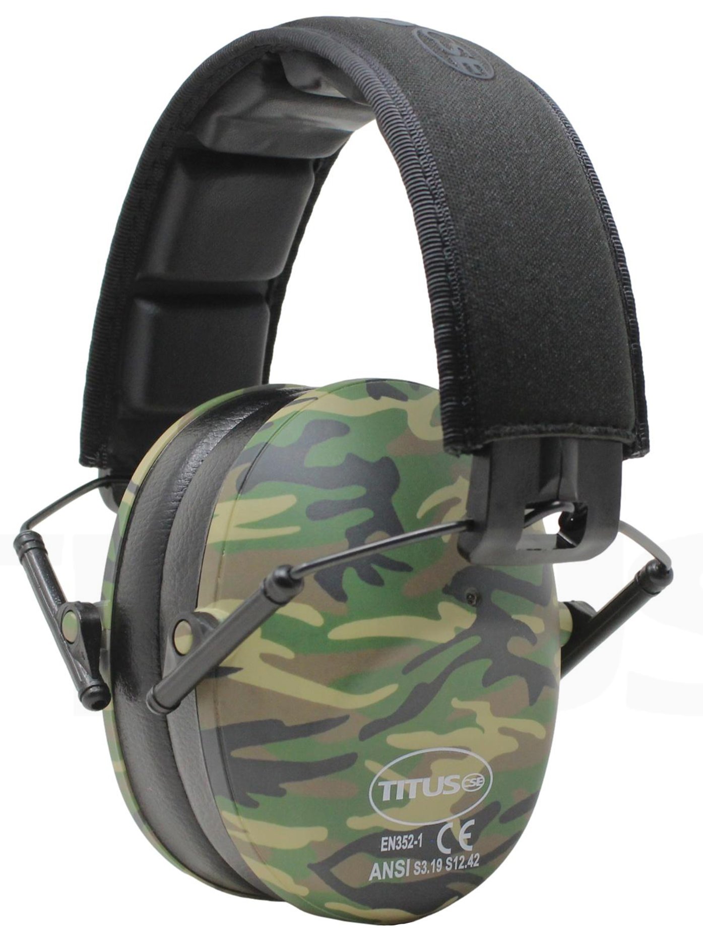 TITUS Low-Profile High Decibel NRR Safety Earmuffs - Walmart.com