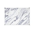 Abstract Art Sun Shade Sail 8'X10' White Gray Marble Texture Modern ...