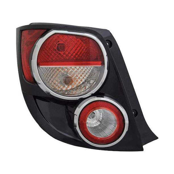 Left Tail Light Assembly - Compatible with 2012 - 2016 Chevy Sonic ...