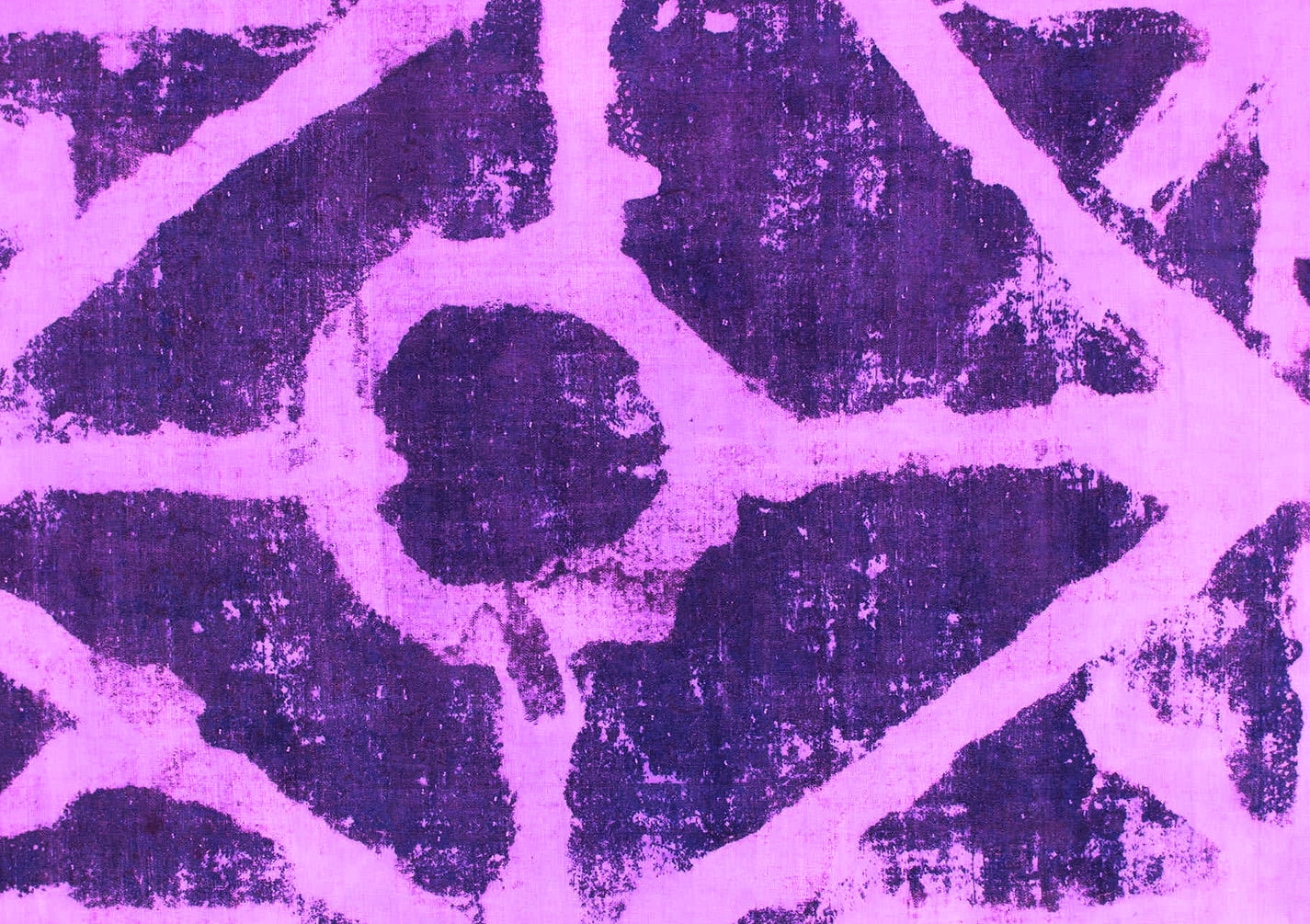 Ahgly Company Indoor Rectangle Abstract Pink Modern Area Rugs, 2' x 4 ...