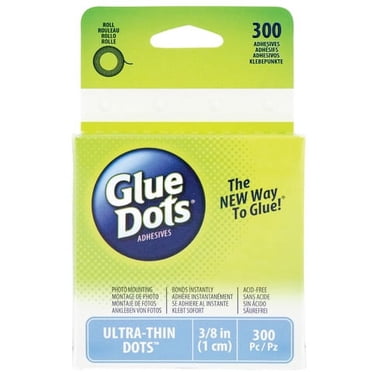 Zots Adhesive Dots Med .375In Diam .015 Thick 175 Single - Walmart.com