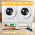 2-in-1 Washer Dryer Pedestals, 29" Laundry Pedestal, Washer and Dryer ...