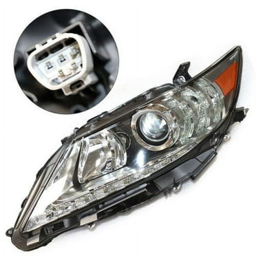 Spyder Halo LED Projector Headlights for Honda Accord 03-07 - Amber ...