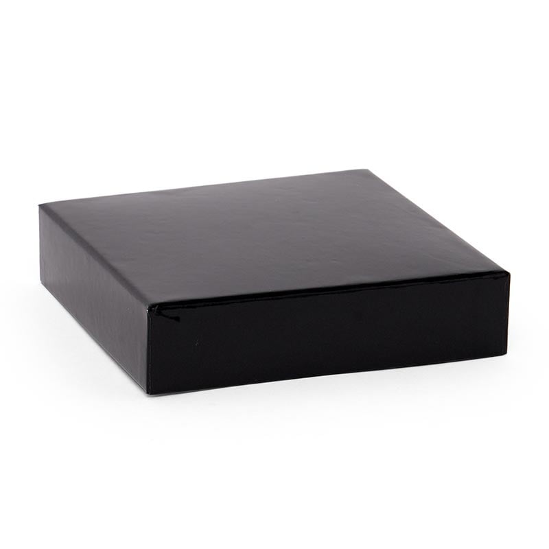 Black Gift Box With Lid