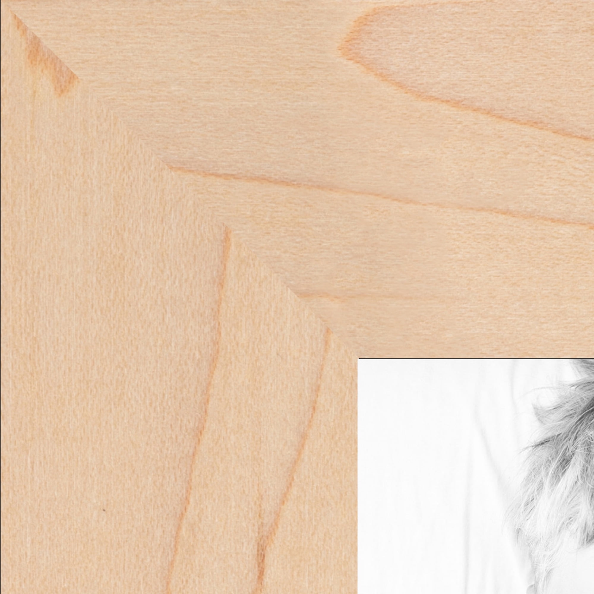 ArtToFrames 9x9 Inch Hard Maple Picture Frame, This Brown Wood Poster ...