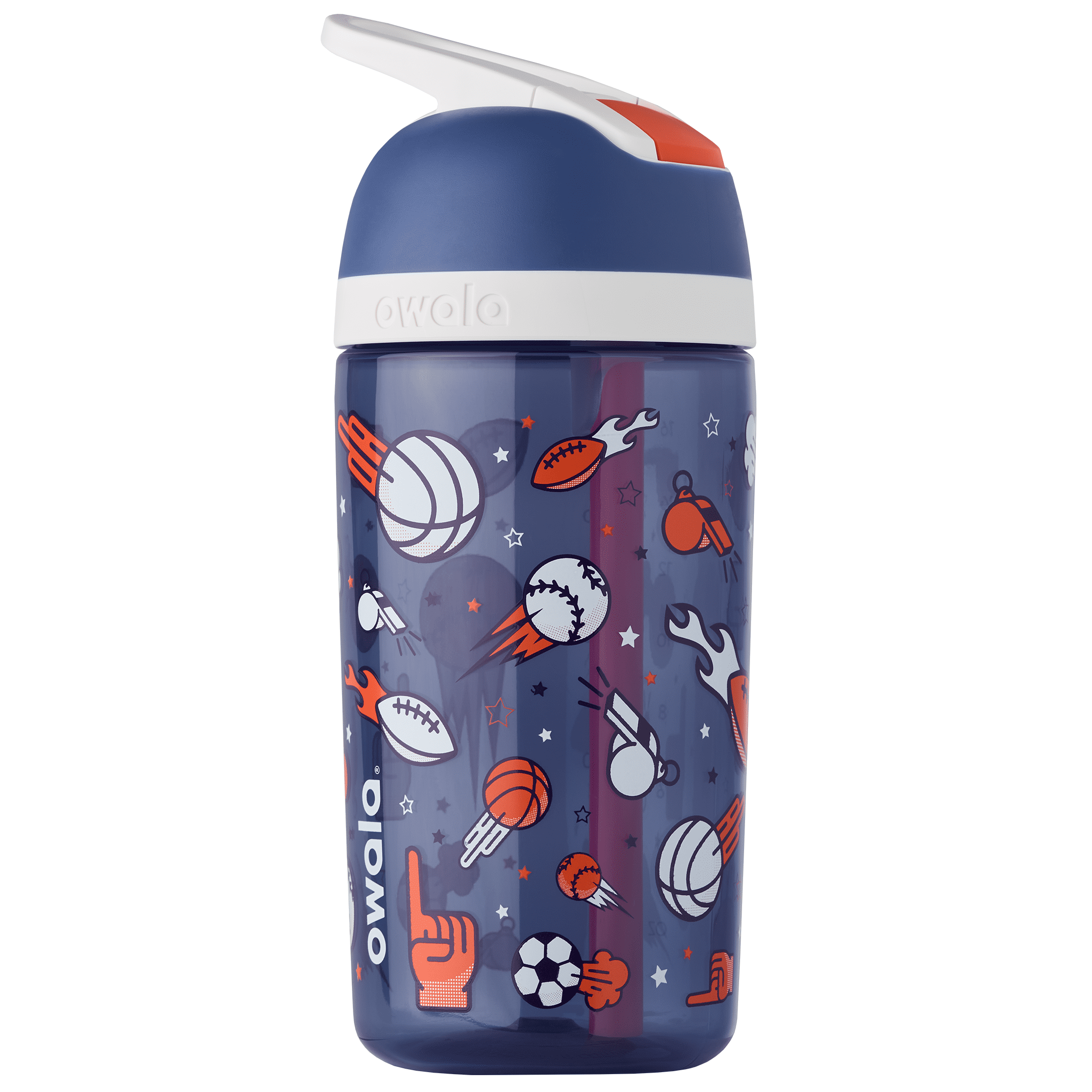 Owala Flip Kids Water Bottle, 18oz Blue - Walmart.com