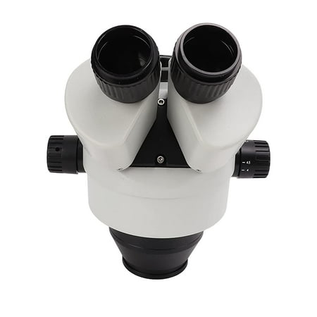 Stereo Microscope Head, 7X‑45X 3.5X‑45X Wide Viewing Distance ...