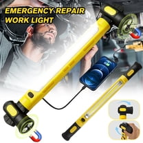 Under Hood Work Light Bar, 3000LM LED Magnetic Light Bar with Hooks ...