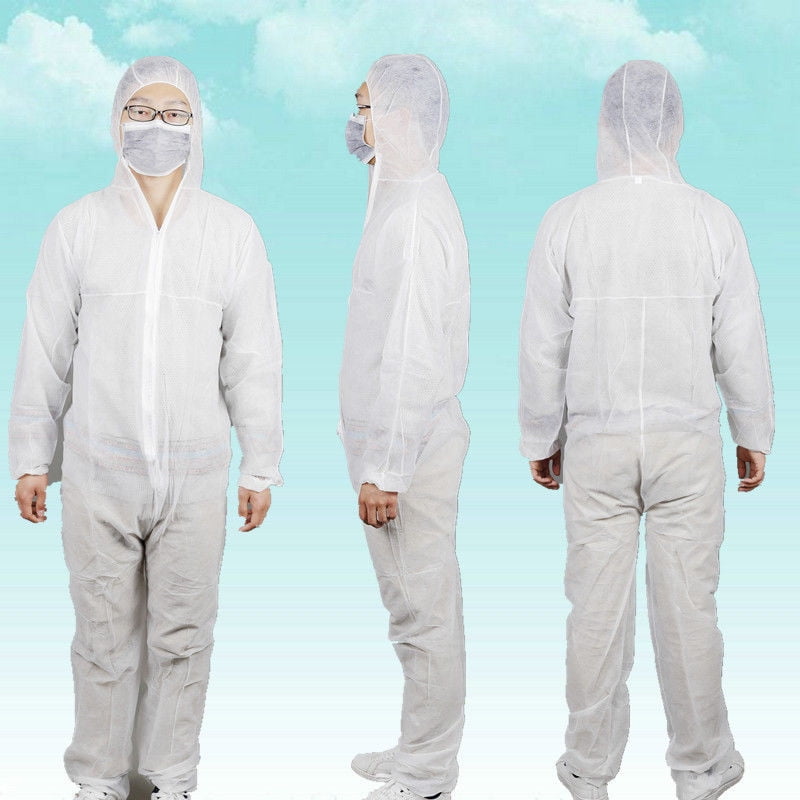 Light Duty Disposable Coverall Suit With Head Protection - Walmart.com