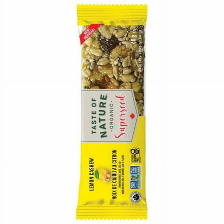 Taste Of Nature - Organic Snack Bar, 40g | Multiple Flavours - Walmart.ca