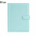 A6 PU Leather Notebook Binder,Mini Binder Refillable Paper with Pretty ...