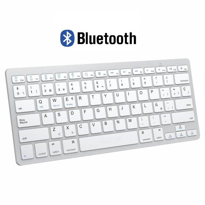 Teclado Bluetooth Weibo Wb-8023 Qwerty Español Latina | Bodega Aurrera ...