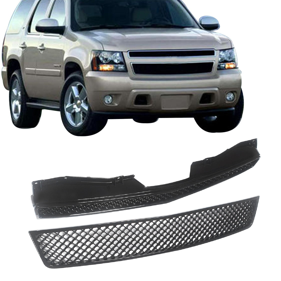 Labwork Front Bumper Grille Kit GM1200596 GM1200590 GM1200563 Fit for ...