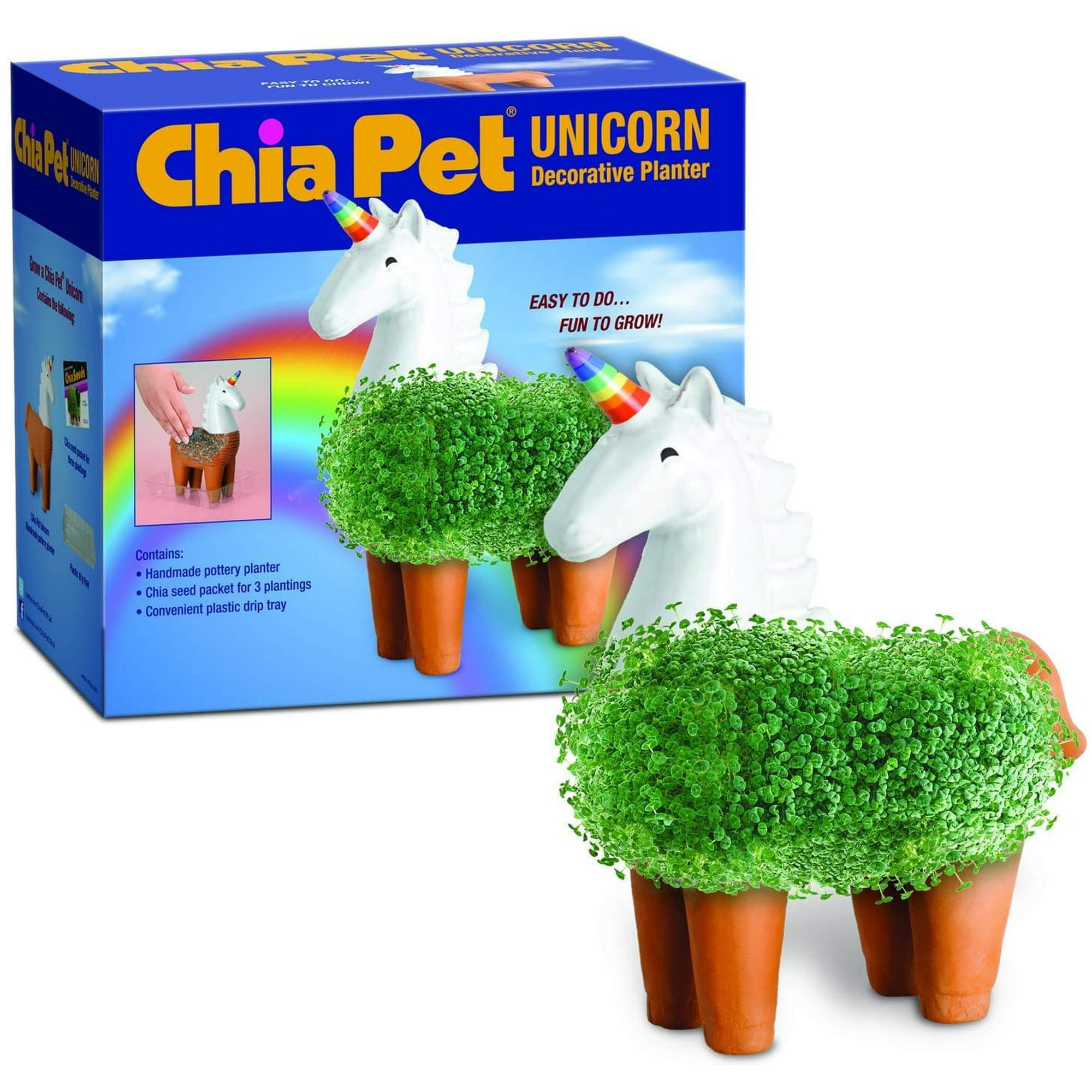 Click here for Joseph Enterprise Unicorn With Rainbow Horn Chia P... prices