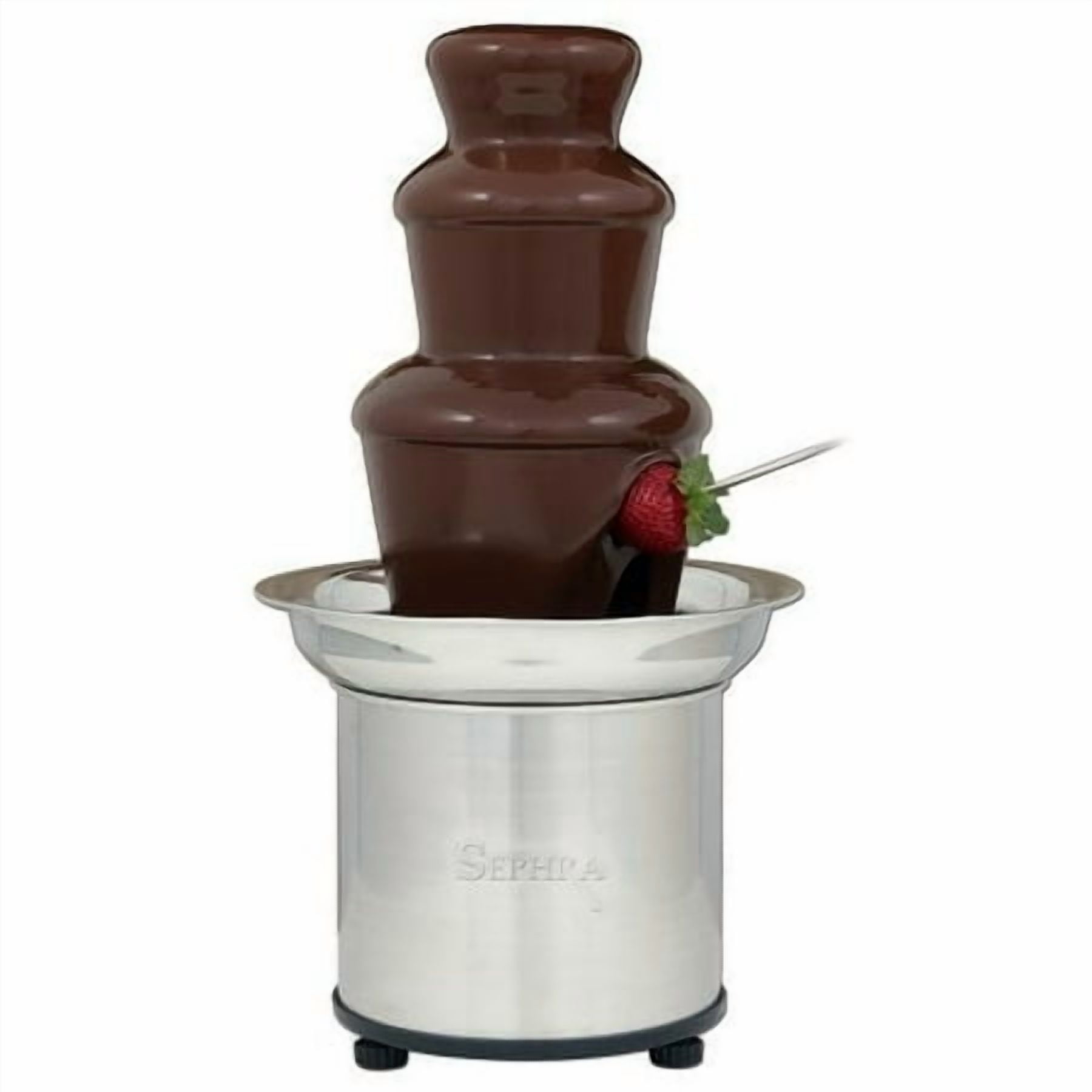 Sephra Select Cascading Chocolate Fountain  Stainless Steel Select 16 Home Fountain