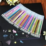 12/18/24/36/48/100 colors Gel Pen Refills Glitter Coloring Drawing ...