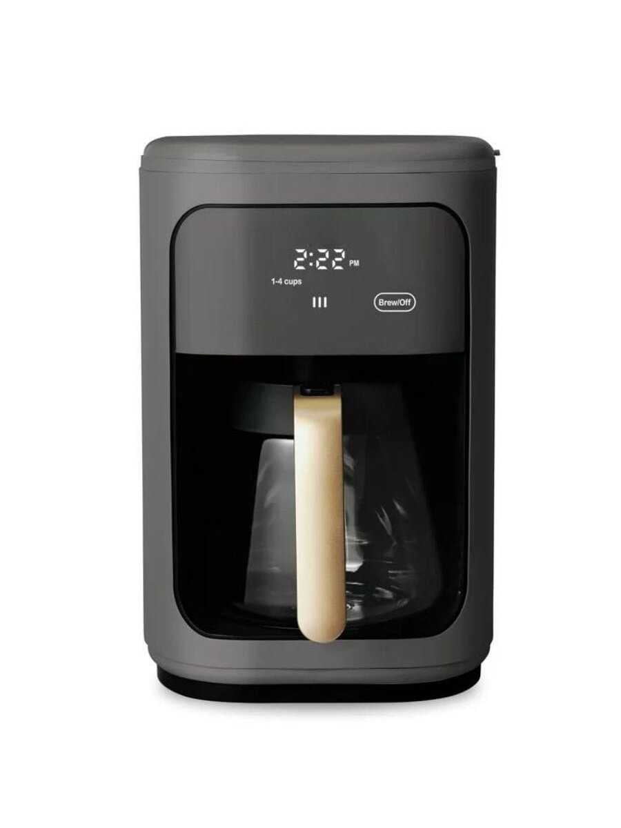 14 Cup Programmable Touchscreen Coffee Maker, Sage Green by Drew ...