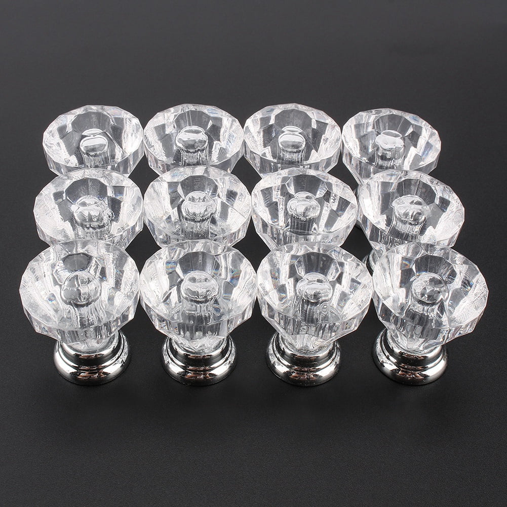 Click here for Lyumo Drawer Pull Handle 12 Crystal Glass Cabinet... prices