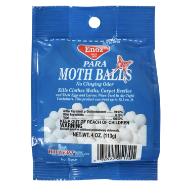 Enoz Para Moth Balls, Moth Killer for Clothes Moths and Carpet Beetles ...