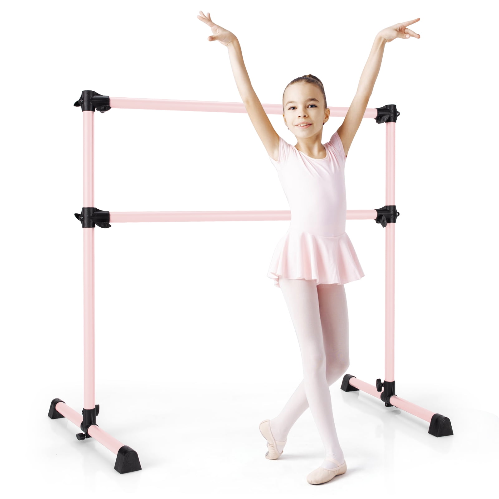 Click here for Costway 4ft Portable Double Freestanding Ballet Ba... prices