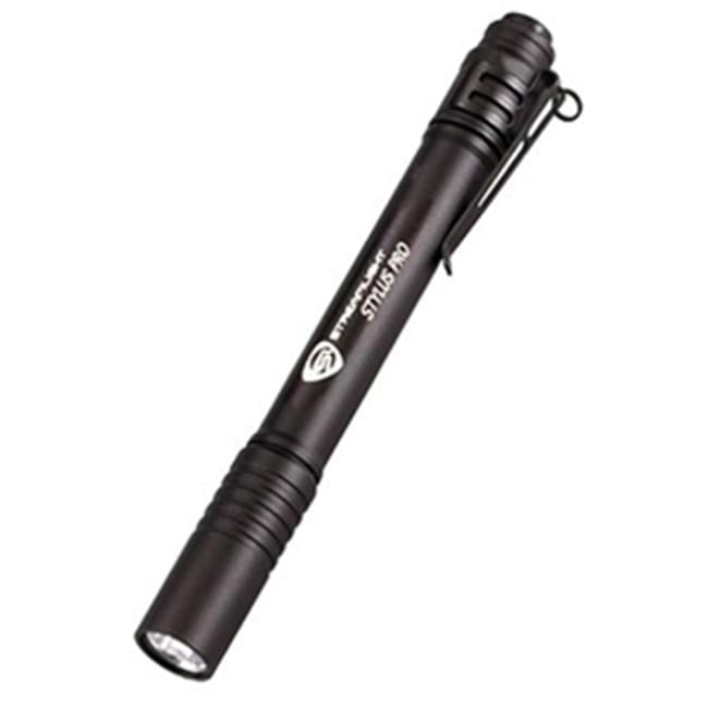 Streamlight 66118 Stylus Pro Black LED Pen Flashlight with Holster ...
