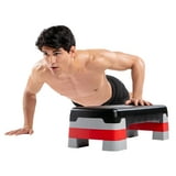 Stamina 3-Level Aerobic Step Deck , Adjustable to 4"-6"-8" - Walmart.com