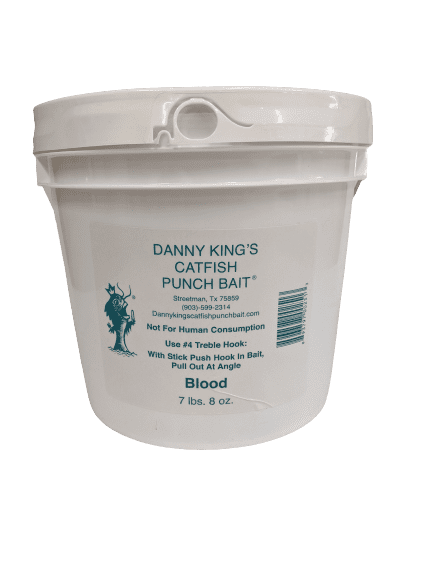 Danny King's Catfish Punch Bait Blood Gallon Bucket - Walmart.com
