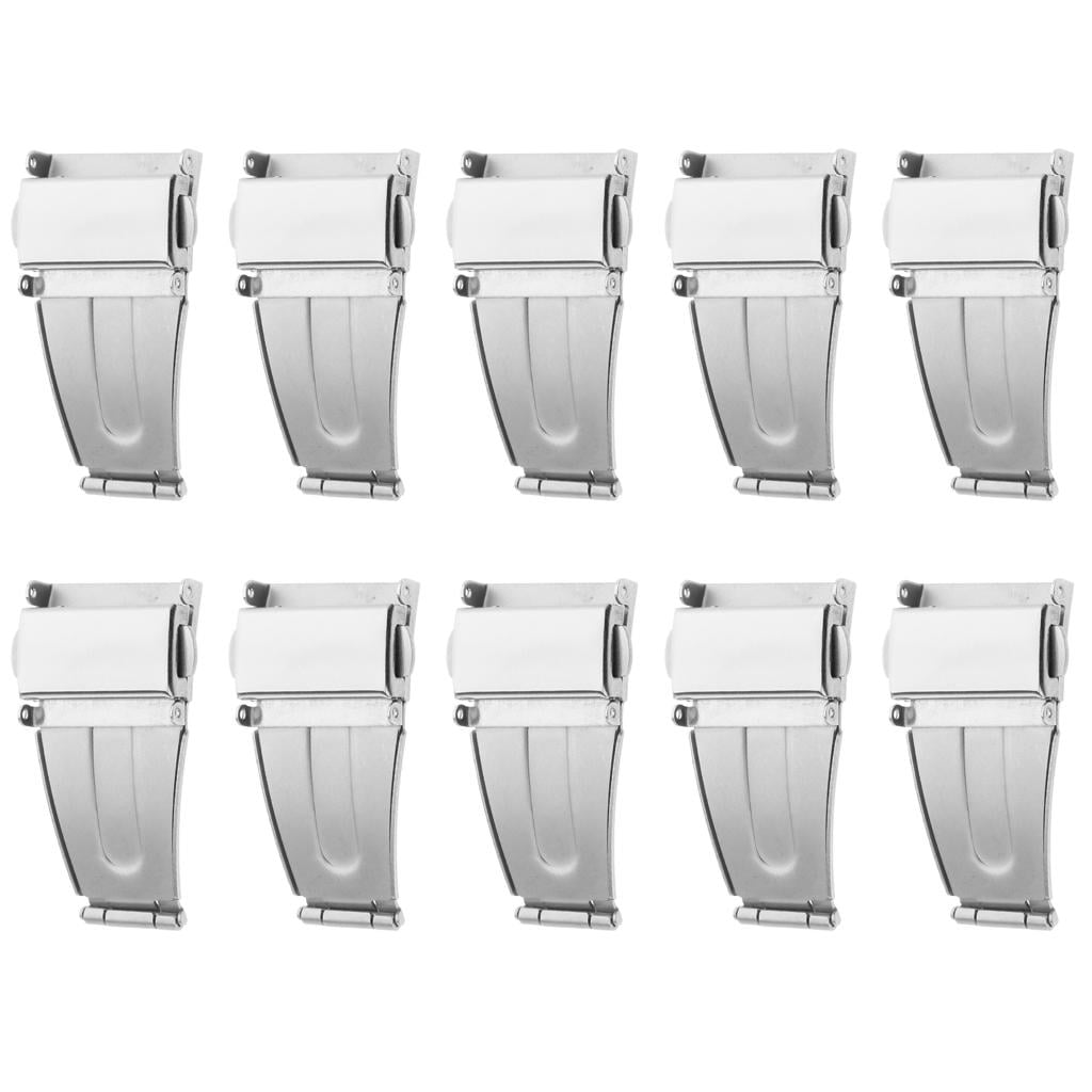Click here for Runquan 10pcs Stainless Over Buckle Double Push Cl... prices