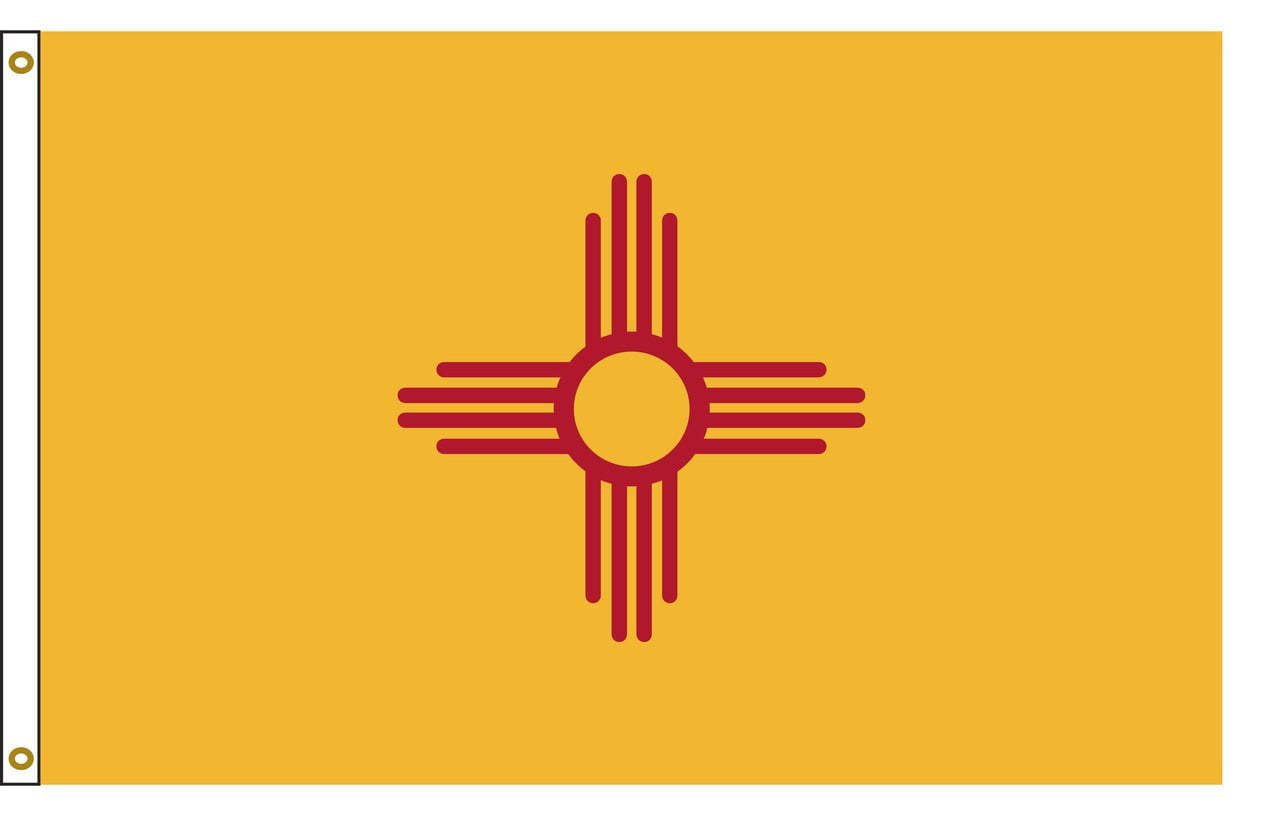 3 Pack State of New Mexico Flag 3x5 FT 150D House Banner Super ...