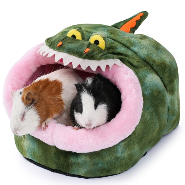 JanYoo Rabbit Rat Hideout Bed Hut Rat Accessories Cube Igloo House ...